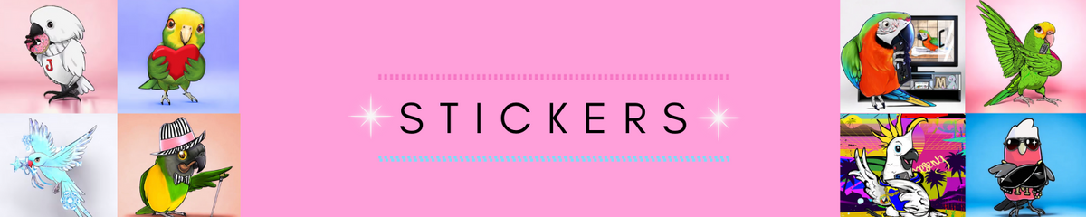 STICKERS – PARROT STATION