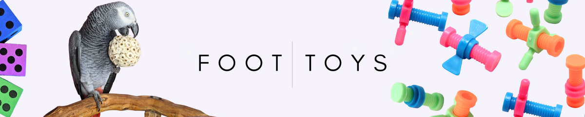 FOOT TOYS – PARROT STATION