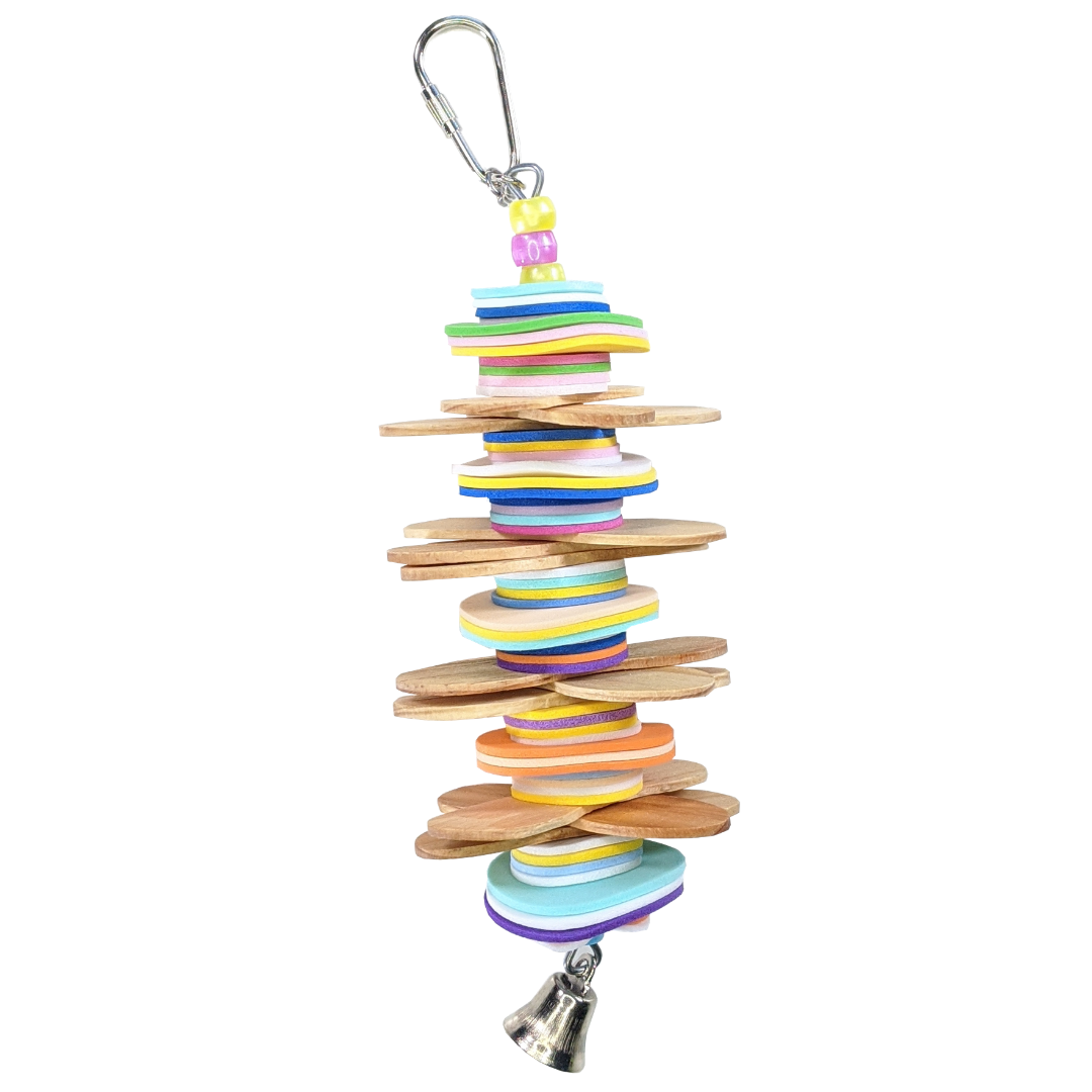 GREGORY THE ICE CREAM MAN is my Parakeets favorite parrot toy!- 🦜 ...